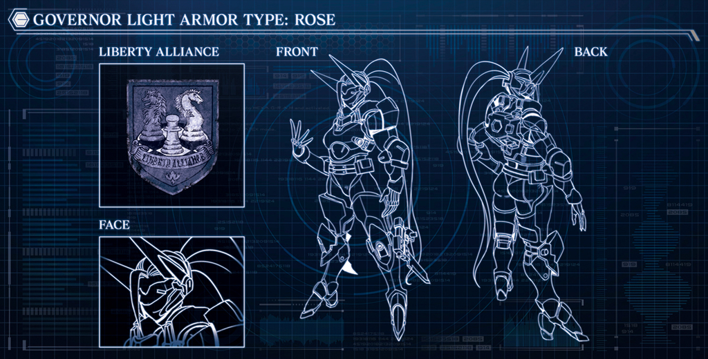 GOVERNOR LIGHT ARMOR TYPE: ROSE | Hexa Gear Official Site: HEXAGEAR.COM